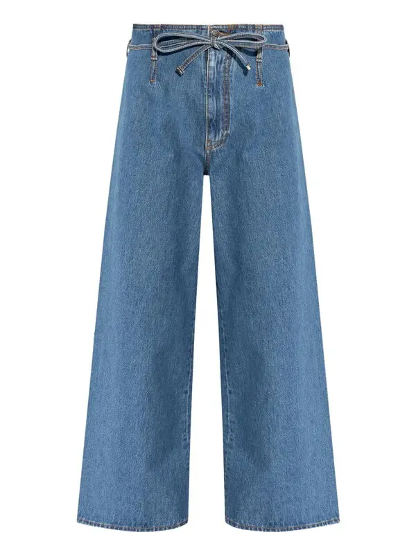 Etro Wide-leg Non-stretch Denim Jeans - Blue