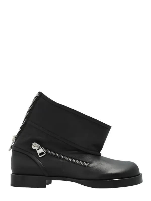 JW Anderson Leather Ankle Boots - Black