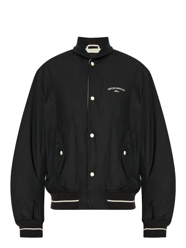 Emporio Armani Bomber Jacket - Black