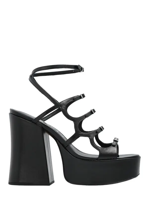 Marc Jacobs Kiki Platform Sandals - Black