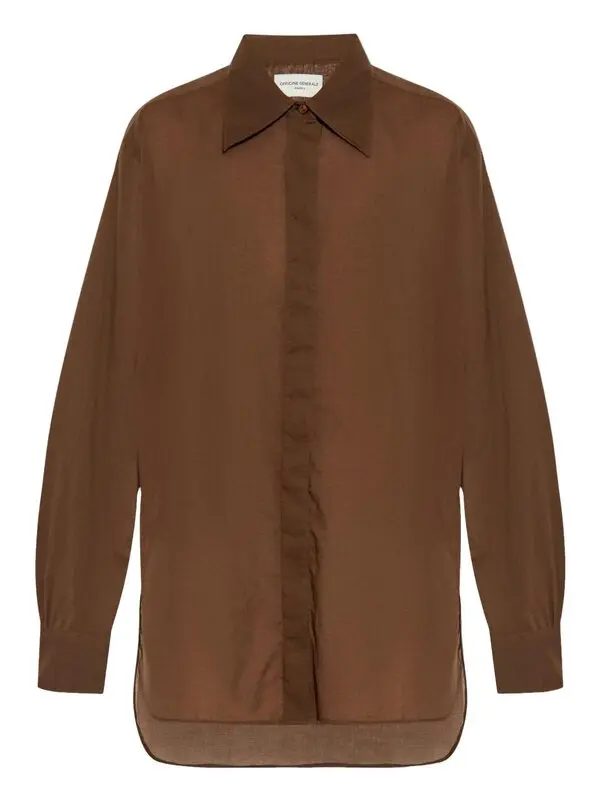 Officine Générale Augustine Shirt - Brown