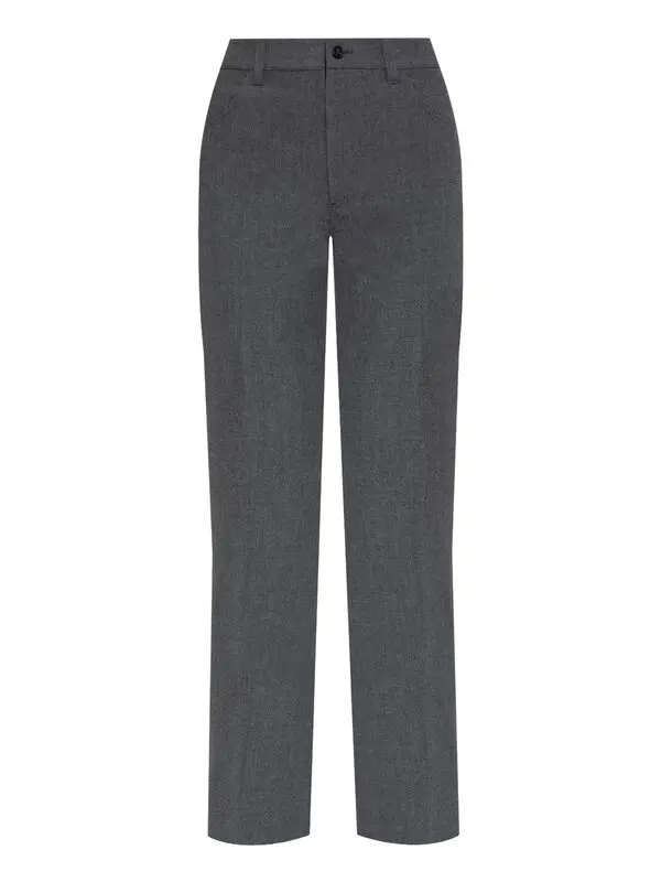 Attico Creased Trousers - Grey