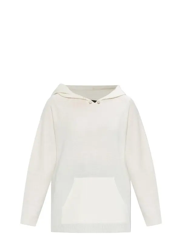 Fabiana Filippi Hooded Knit Sweater - Cream