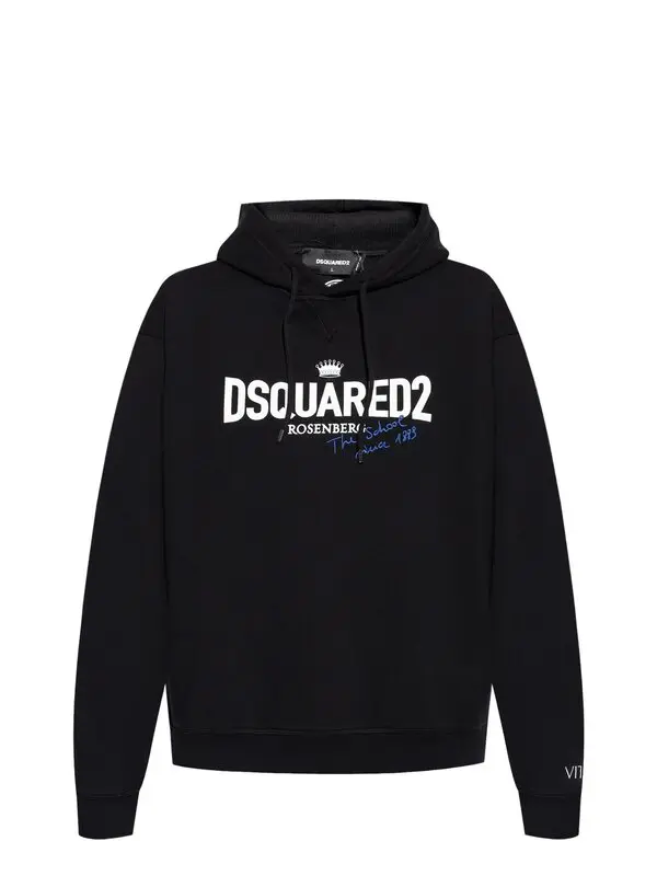 Dsquared2 X X Rosenberg Hoodie - Black