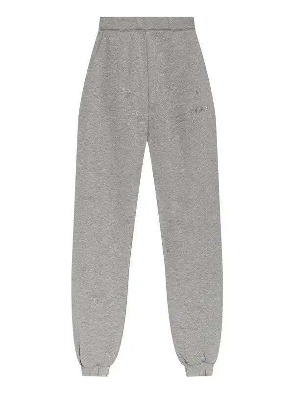 Attico Logo Sweatpants - Grey