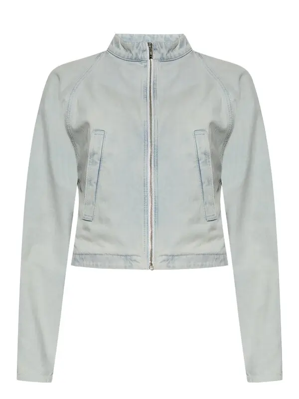 Alaïa Denim Jacket - Light Blue
