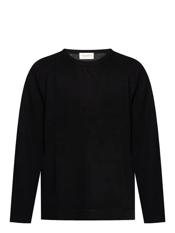 Officine Générale Cashmere 'nate' Sweater - Black
