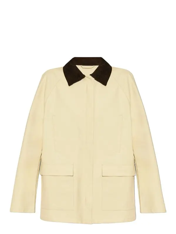 TOTEME Jacket With Collar - Beige