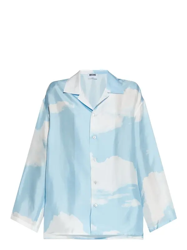 Moschino Silk Shirt - Blue