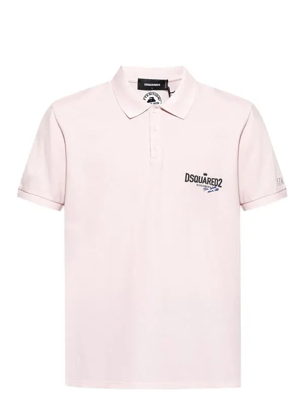 Dsquared2 X Vitkacx Rosenberg Polo Shirt - Pink