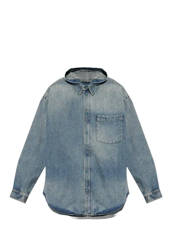 Balenciaga Denim Shirt - Blue