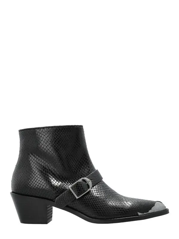 Zadig&Voltaire Leather Ankle Boots - Black