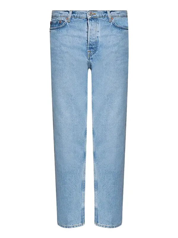 SAMSØE SAMSØE Straight Leg Jeans - Light Blue