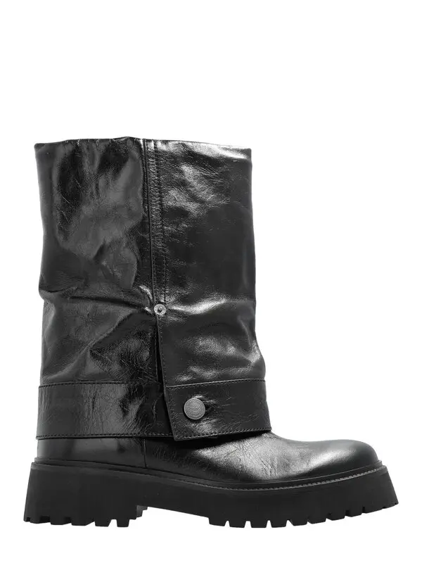 Zadig&Voltaire Leather Ankle Boots - Black