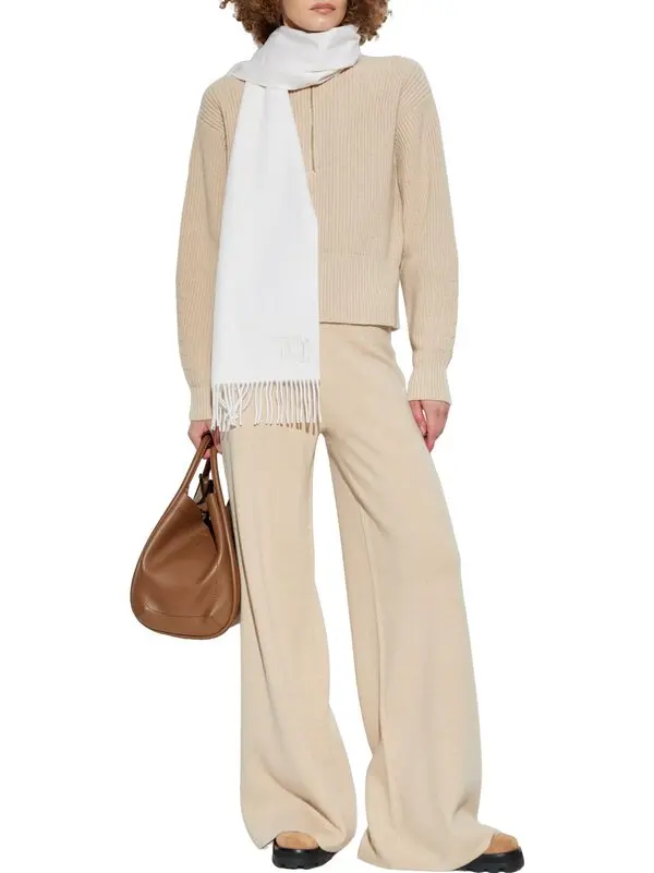 Max Mara Nadar Cashmere And Wool Blend Sweater - Beige