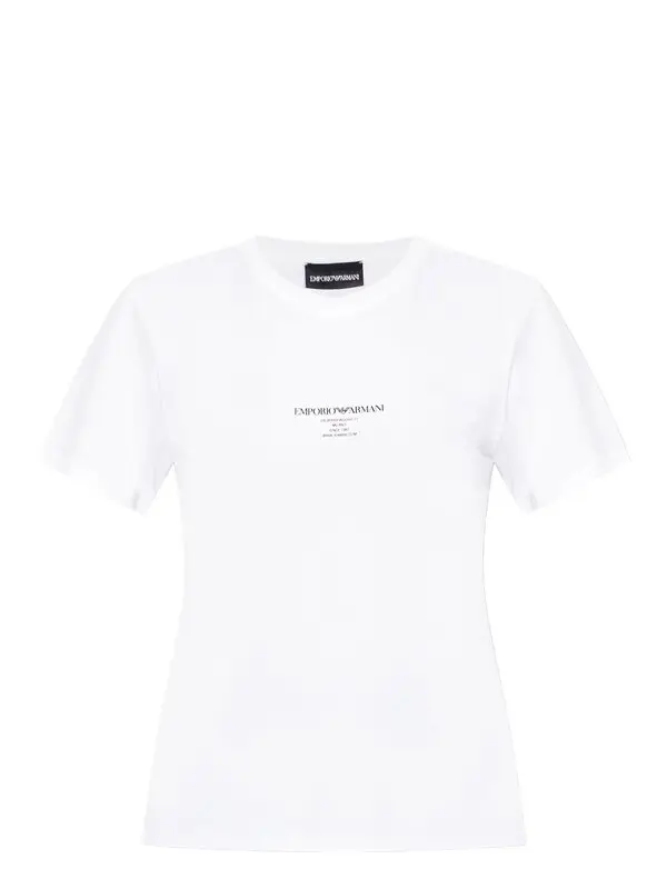 Emporio Armani Logo T-shirt - White