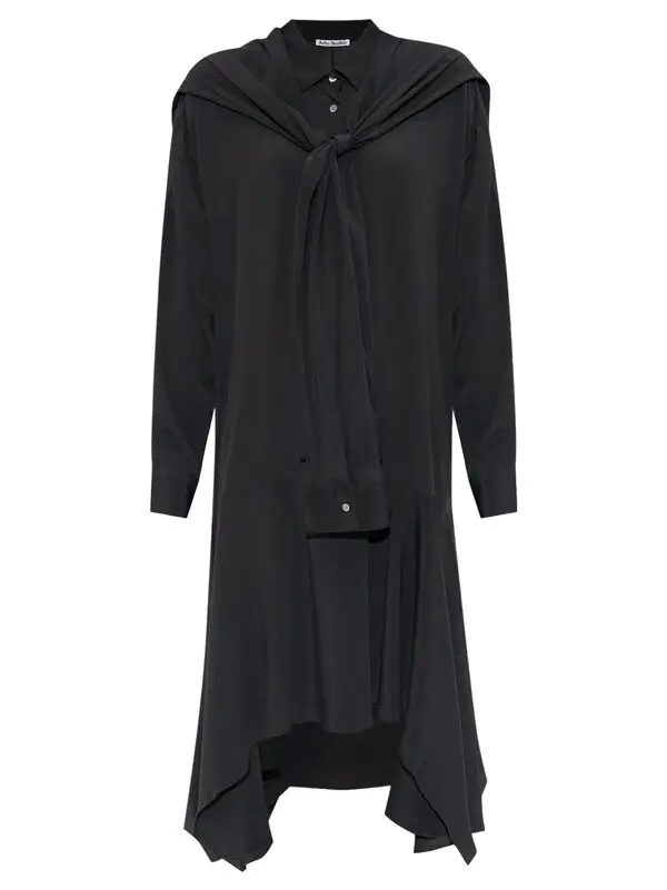 Acne Studios Collar Dress - Black