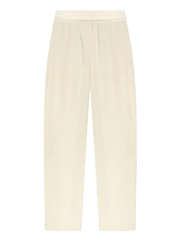 Theory Loose-fit Trousers - Yellow