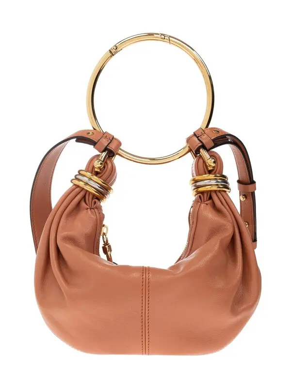 Chloé Bracelet Mini Hobo Bag - Orange