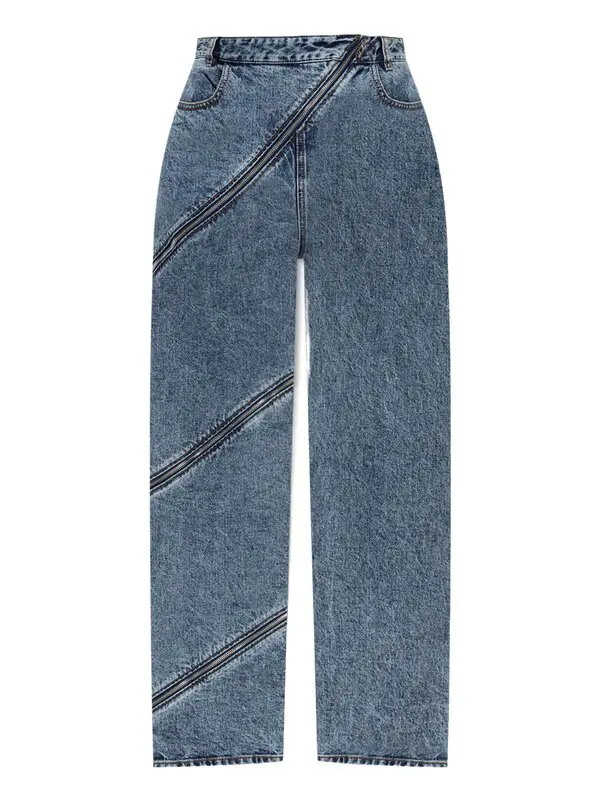 Alaïa Spiral Jeans - Blue