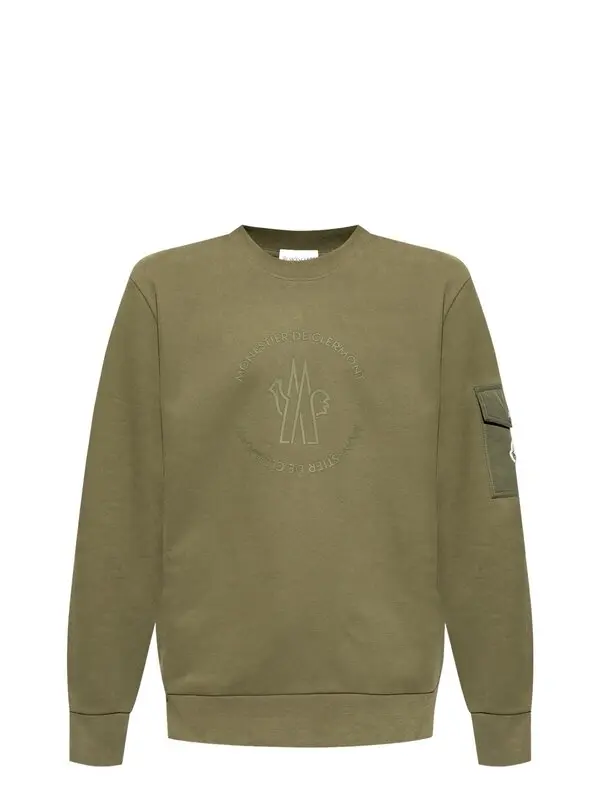 Moncler Logo Sweatshirt - Green
