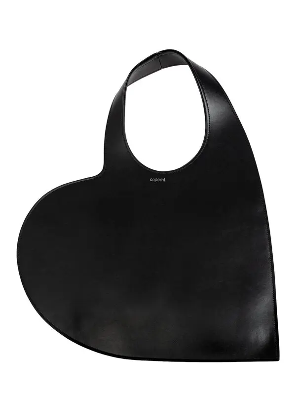 Coperni Heart-shaped Shoulder Bag - Black
