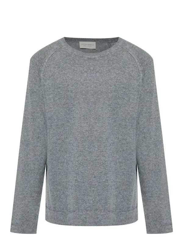 Officine Générale Nate' Cashmere Sweater - Grey