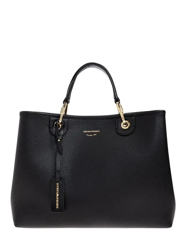 Emporio Armani Shopper Bag - Black