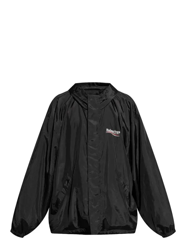 Balenciaga Hooded Jacket - Black
