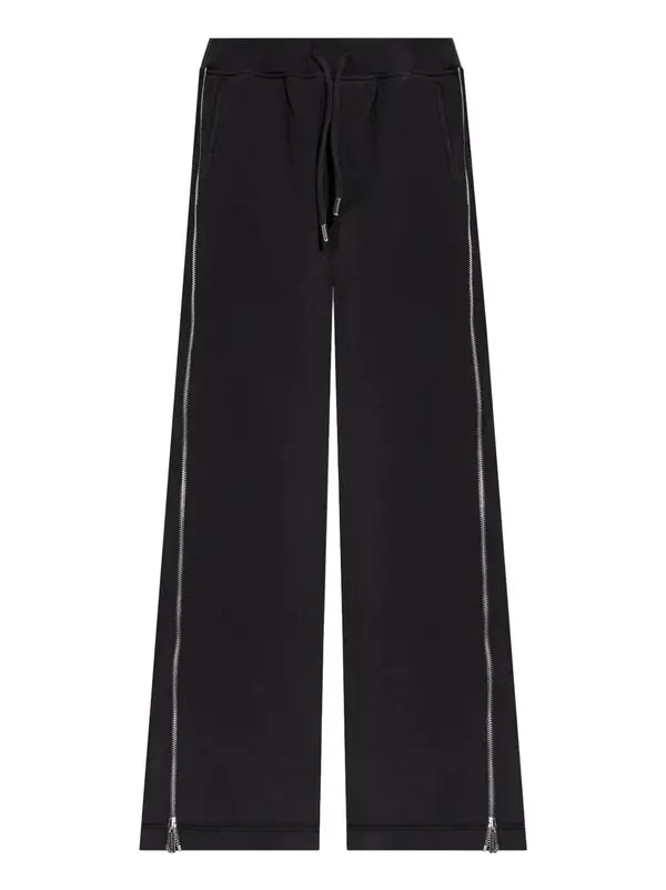 Dsquared2 Palazzo Cotton Sweatpants - Black
