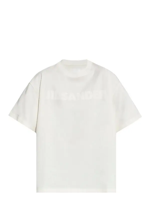 JIL SANDER Logo T-shirt - Cream