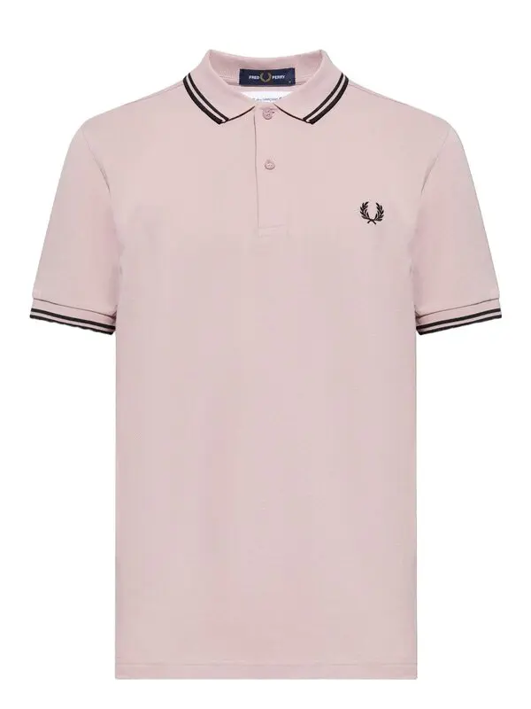 Comme Des Garçons Polo With Print - Pink