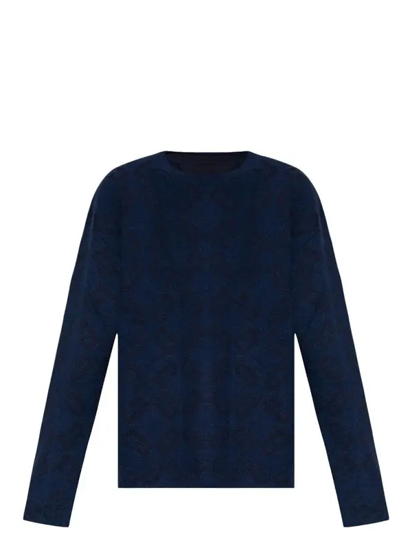 Givenchy Logo Sweater - Navy Blue