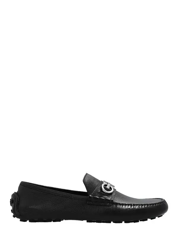 FERRAGAMO Grazioso Leather Shoes - Black