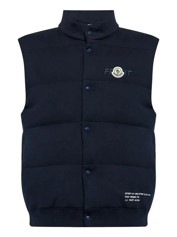 Moncler 7 Frgmt Hiroshi Fujiwara Vest - Navy Blue