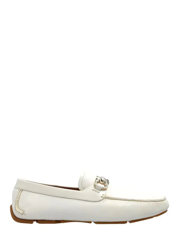 FERRAGAMO Parigi Loafers - Cream