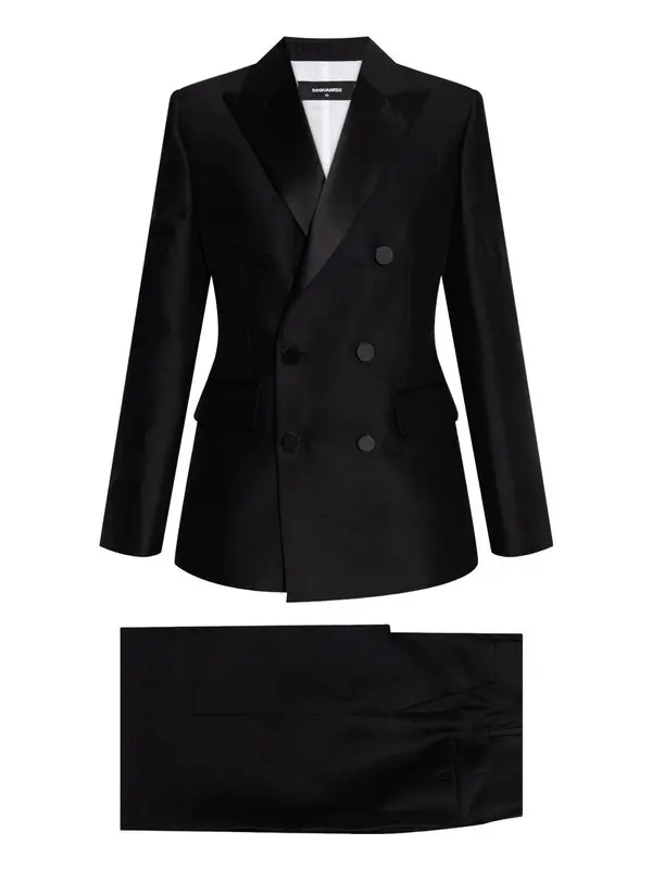 Dsquared2 Wool Suit - Black