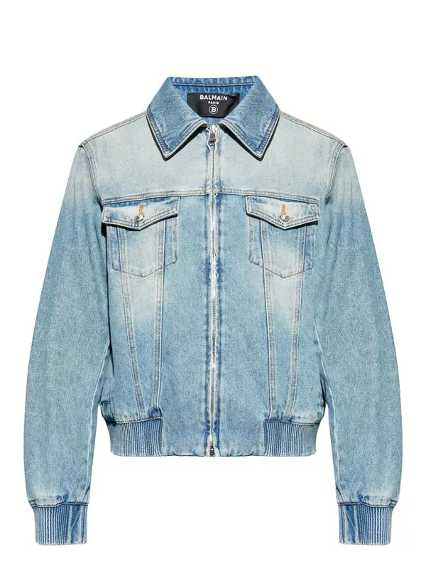 Balmain Denim Jacket - Blue