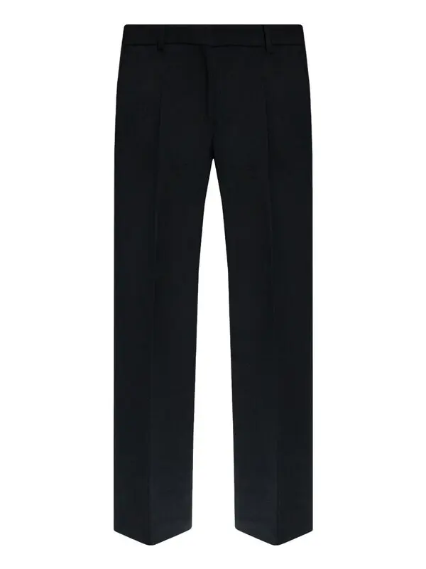 TOTEME Straight Leg Pants With Pockets - Black