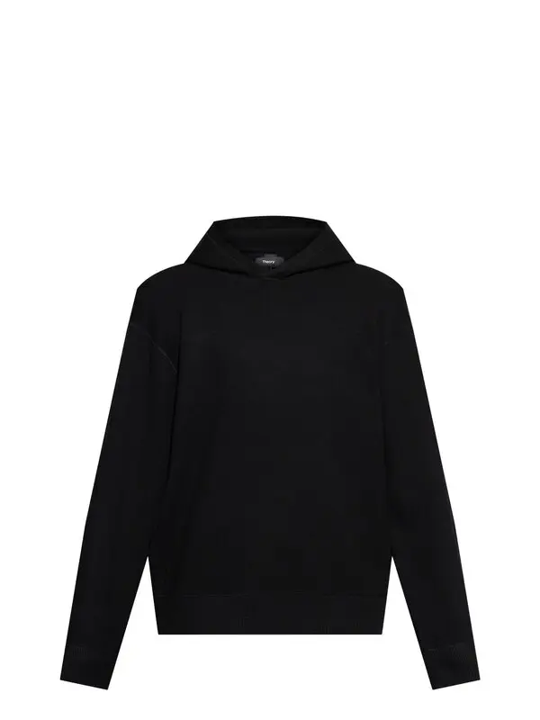 Theory Minimalist Hoodie - Black