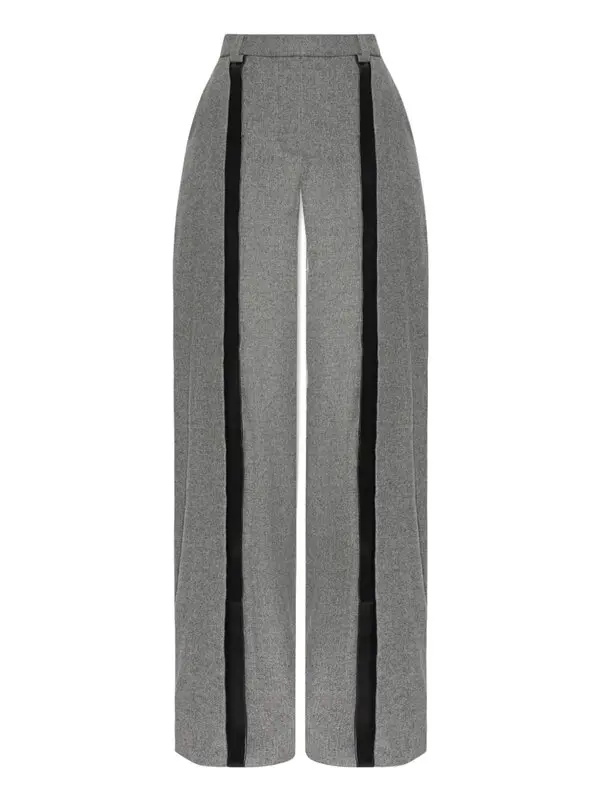 THE MANNEI Perth Wide-leg Trousers - Grey