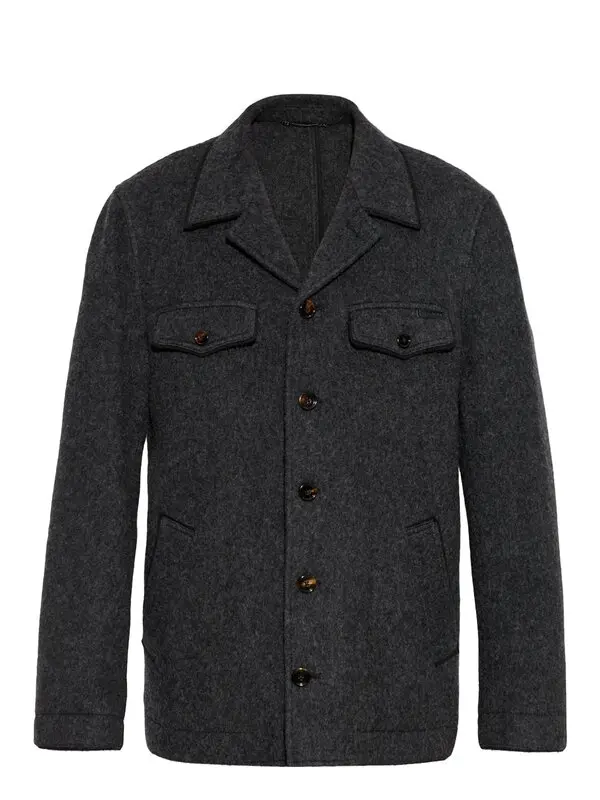 Dolce & Gabbana Wool Jacket - Grey