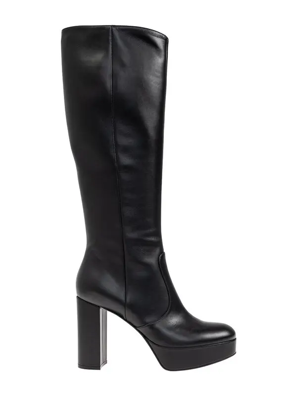 GIANVITO ROSSI Portree Platform Boots - Black