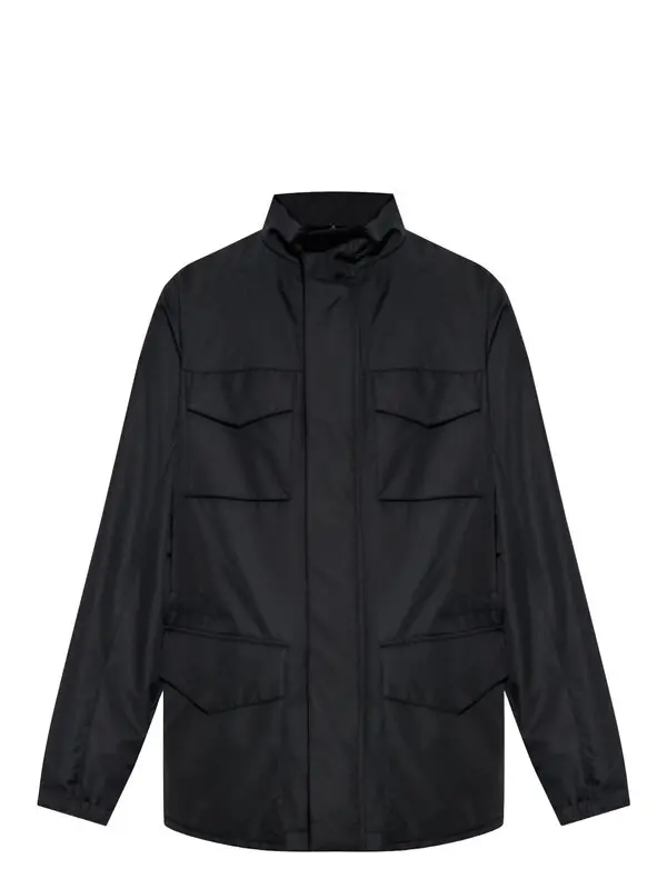 Giorgio Armani Lightweight Waterproof Jacket - Black
