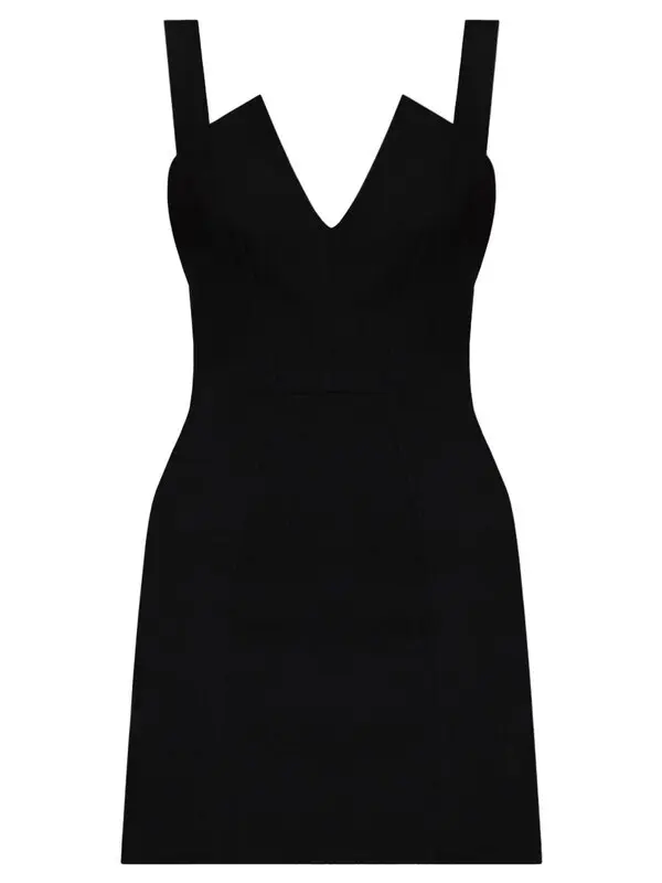 Givenchy Short Strappy Dress - Black