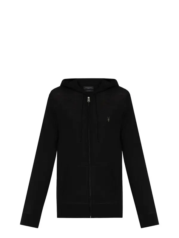 ALLSAINTS Mode Wool Sweatshirt - Black