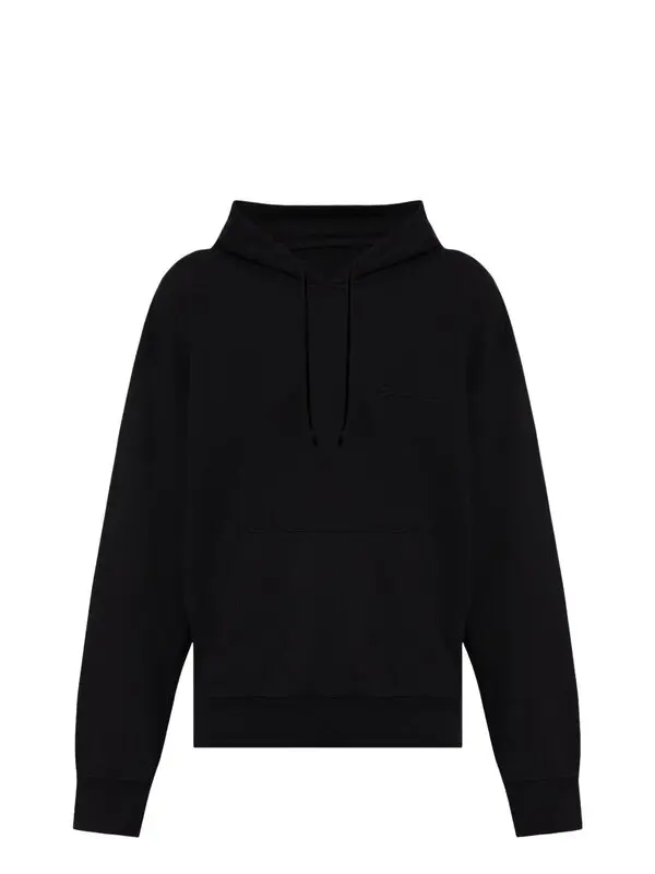 Givenchy Embroidered Cotton Hoodie - Black