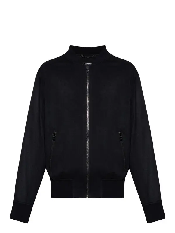 Dolce & Gabbana Cashmere Jacket - Navy Blue