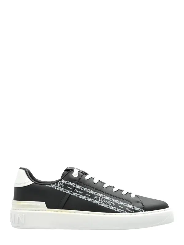 Balmain B-court Sneakers - Black