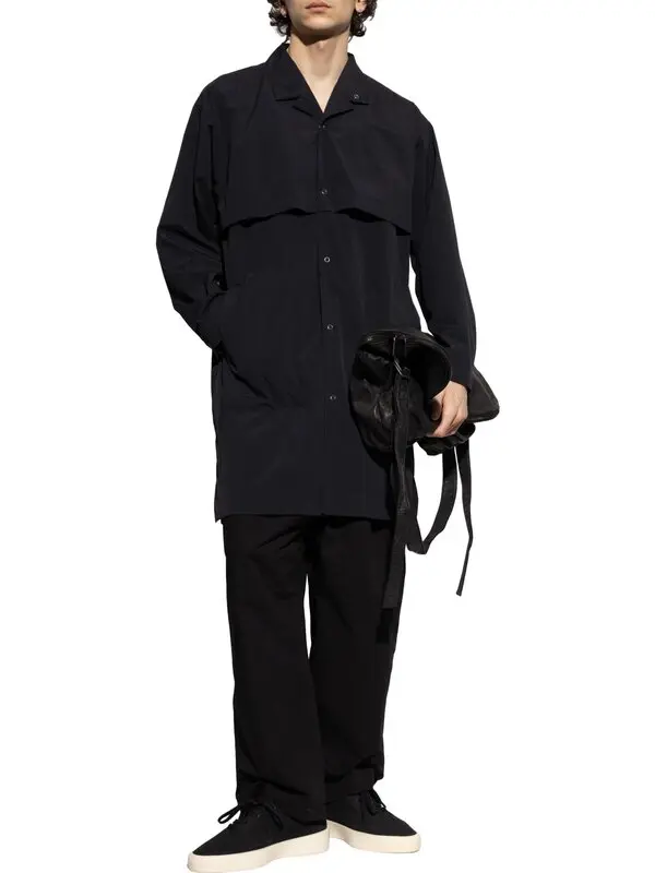 Issey Miyake Long Shirt - Black